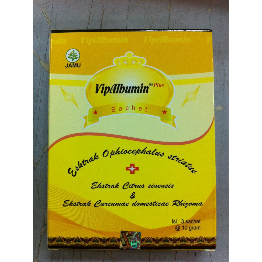 Jual VIPALBUMIN/VIP ALBUMIN PLUS SACHET 1 BOX ISI 3 SACHET Indonesia ...