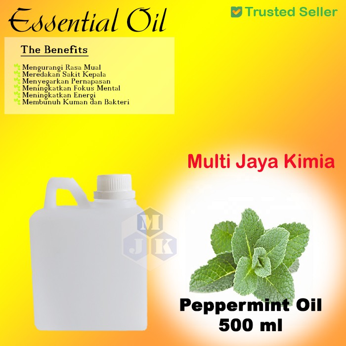 Jual Peppermint Essential Oil / Minyak Peppermint PURE 500ml | Shopee Indonesia