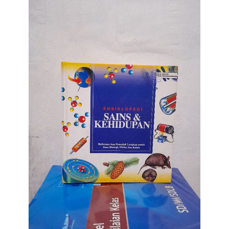 Jual ORIGINAL HARDCOVER BUKU Ensiklopedi Sains & Kehidupan Referensi ...