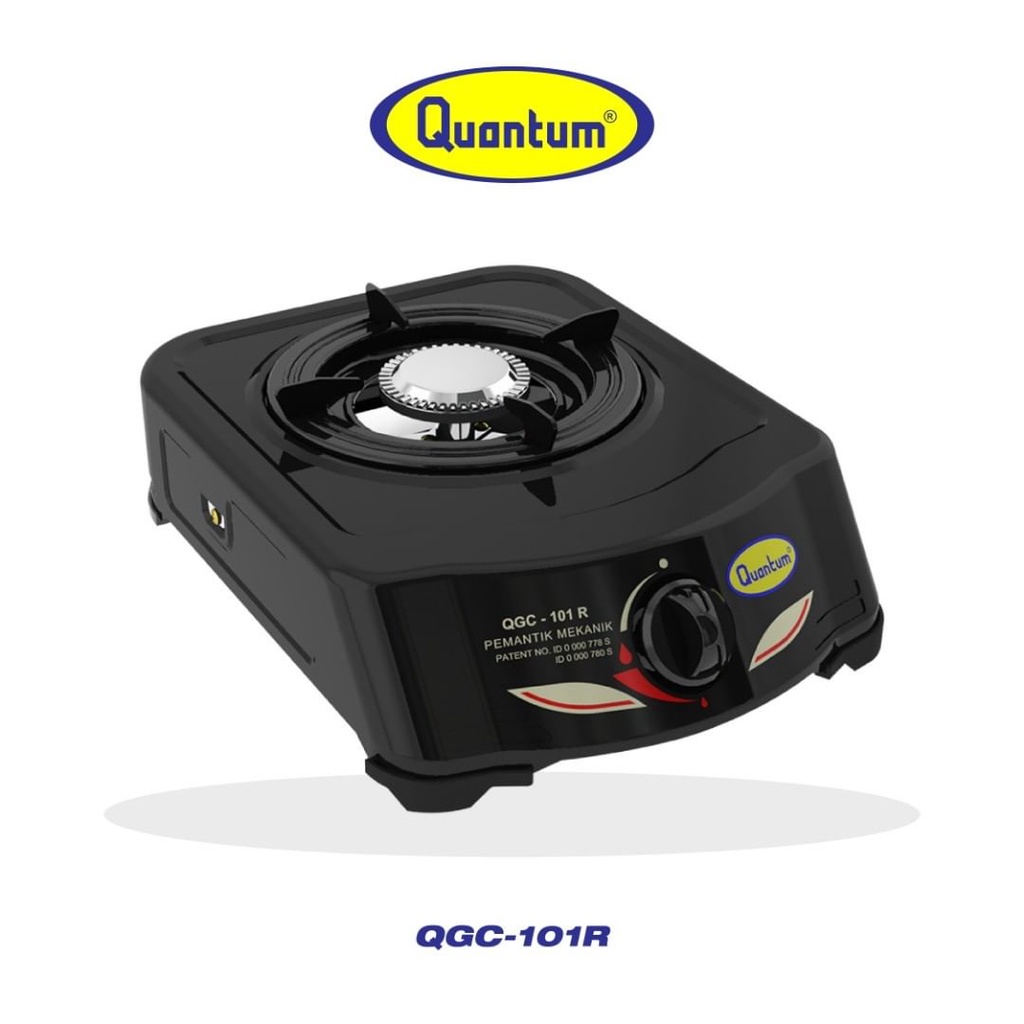 Jual KOMPOR GAS QUANTUM 1 TUNGKU QGC 101-R SNI | Shopee Indonesia