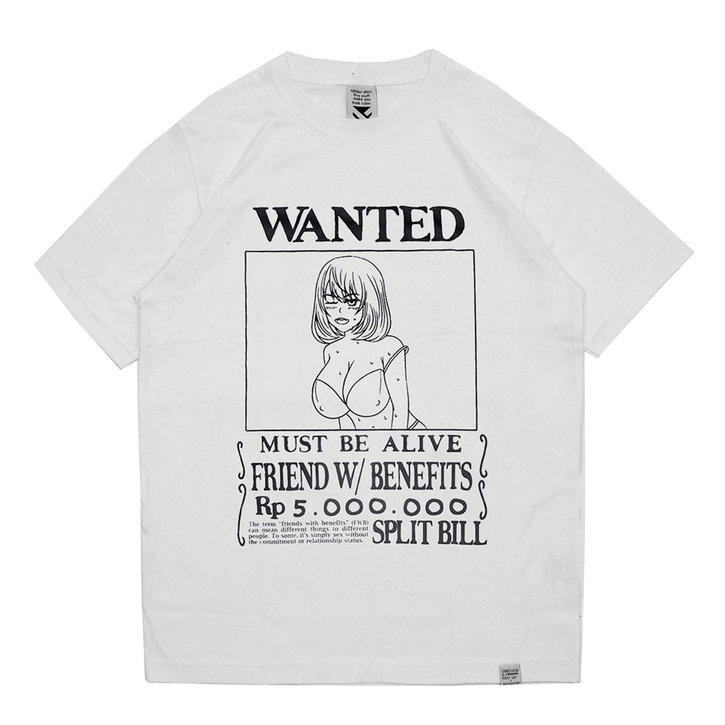 Jual Zerotwentytwo T-shirt Wanted Friend With Bennefit FWB White | Kaos ... Jual Zerotwentytwo T-shirt Wanted Friend With Bennefit FWB White | Kaos ...