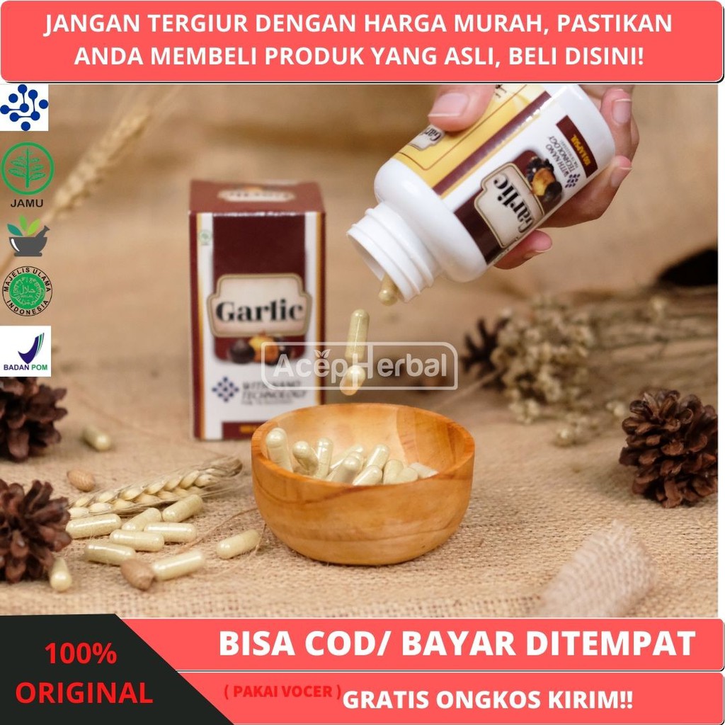 Jual Black Garlic // Herbal Penambah Nutrisi // 100-% Original | Shopee ...