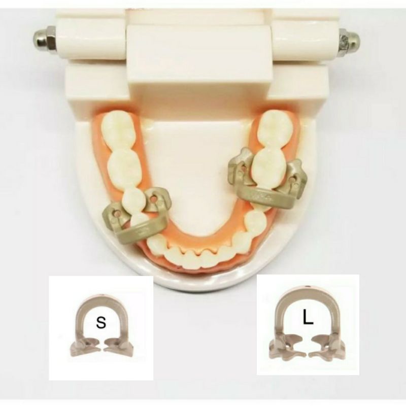 Jual Dental soft clamp rubber dam / softclamp rubber dam | Shopee Indonesia