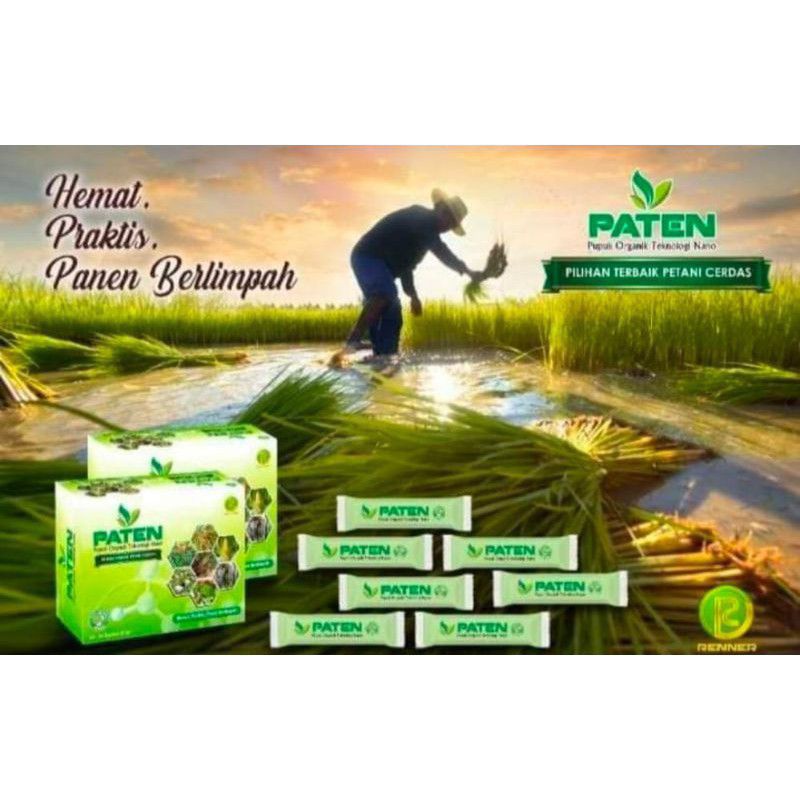Jual PUPUK PATEN ORGANIK TEKHNOLOGI NANO (1BOX @24 Sachet) | Shopee ...