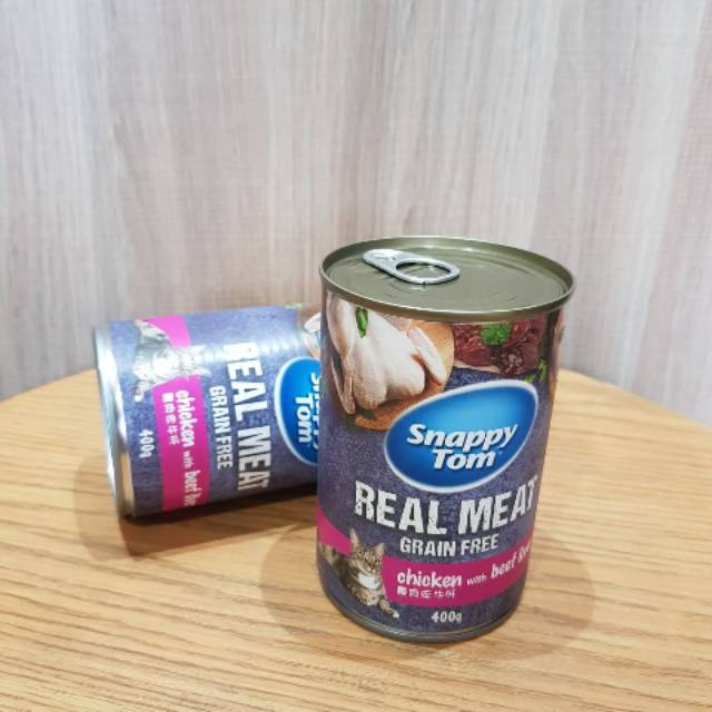 Jual Snappy Tom Chiken With Beef Liver 400 Gr | Shopee Indonesia