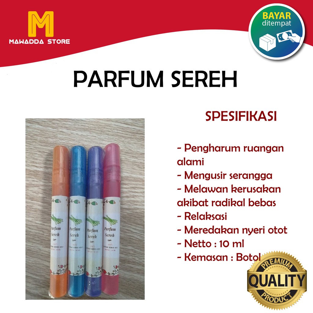 Jual Parfum Sereh Spray 10 ml | Shopee Indonesia