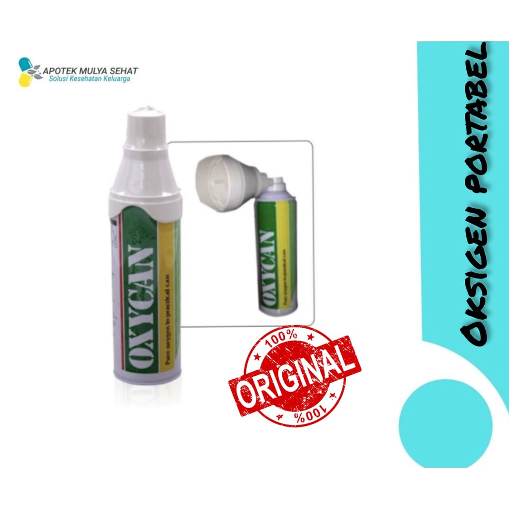 Jual OXYCAN / OKSIGEN PORTABLE ( 1 SET CORONG ) | Shopee Indonesia