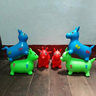 Jual MAINAN KUDA / JUMPING ANIMAL KUDA KARET PREMIUM MURAH kuda karet ...