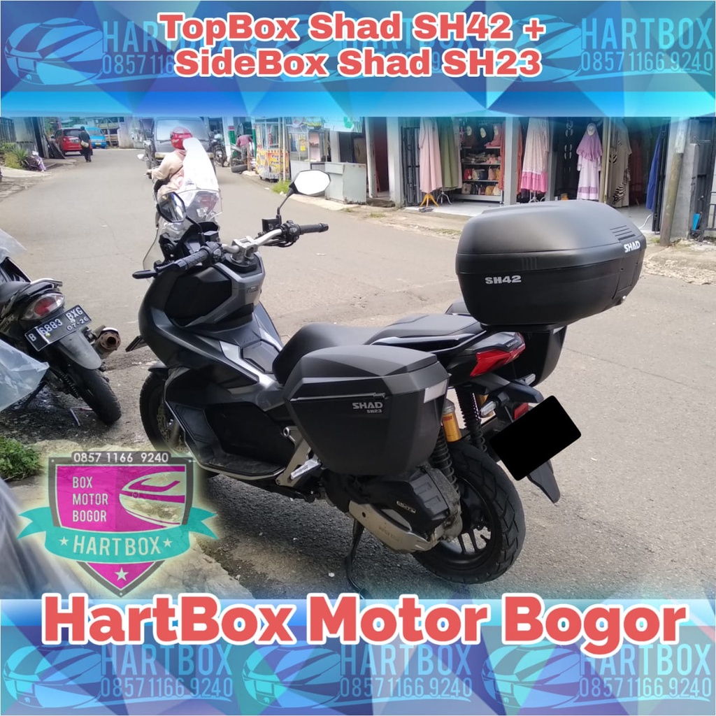 Jual SideBox Box Samping Original Shad SH23 SH 23 Box Motor Pinggir ...