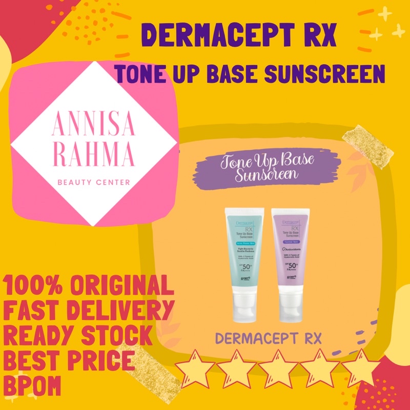Jual Dermacept RX Tone Up Base Sunscreen SPF50+ PA++++ | Shopee Indonesia
