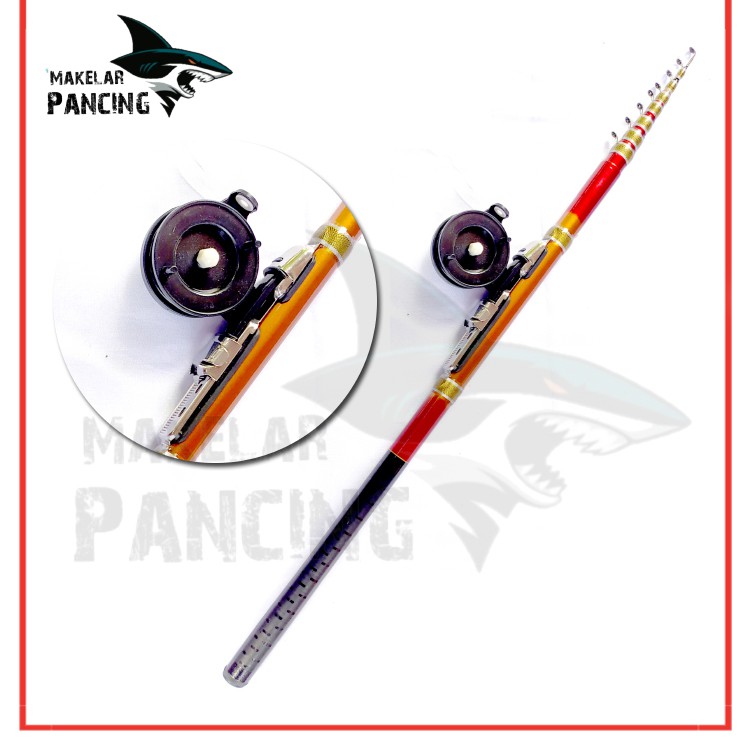 Jual Paket Pancing Murah Combo Joran Tegek Custom Orca TJL set Lengkap ...