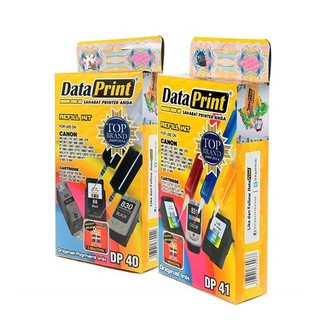 Jual TINTA SUNTIK DATAPRINT REFILL CANON DP40 BLACK DAN DP41 COLOR DATA ...