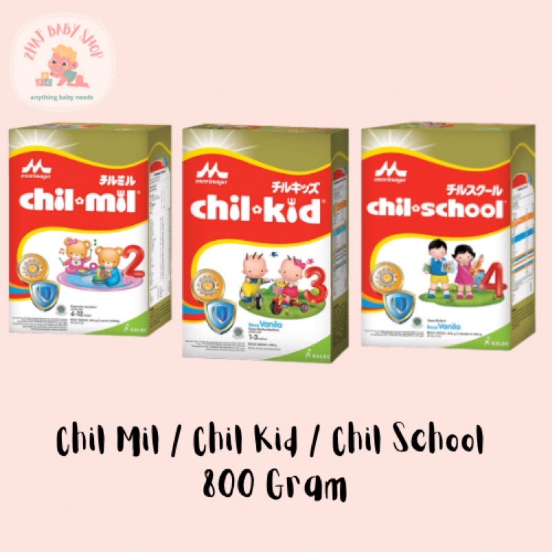 Jual Morinaga ChilMil - ChilKid - ChilSchool 800 Gram | Shopee Indonesia