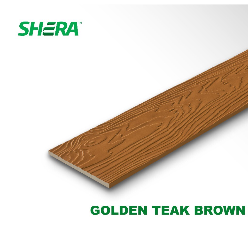 Jual SHERA Plank Teak Texture Golden Teak Brown 8 x 200 x 3000 mm ...