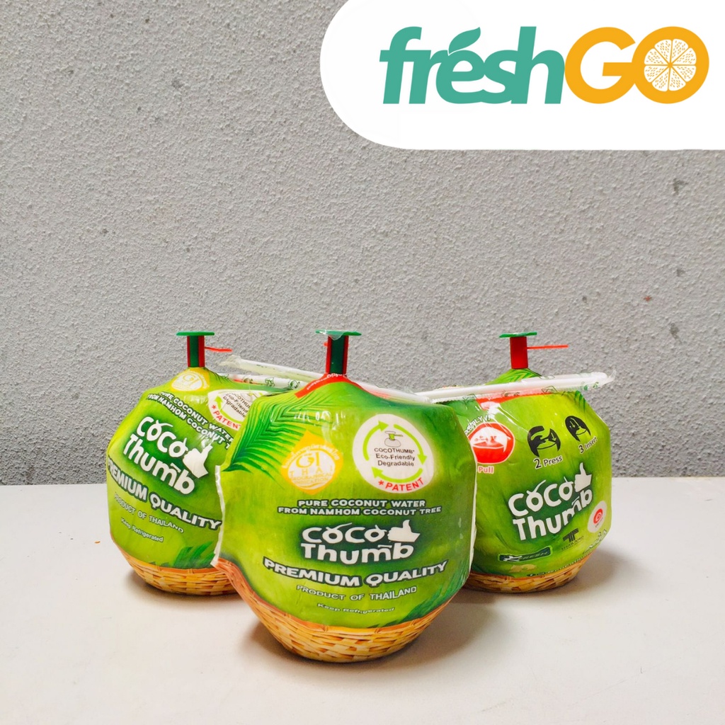 Jual buah kelapa choco thumb thailand import freshGO | Shopee Indonesia