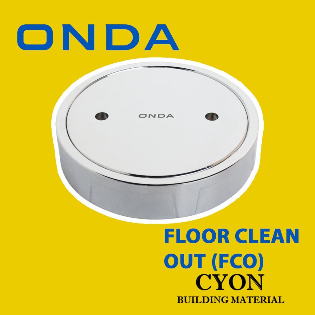 Jual ONDA FLOOR CLEAN OUT (FCO) 2" 3" 4" (SARINGAN GOT KUNINGAN ...