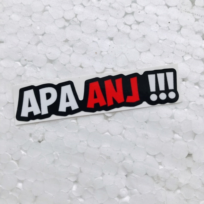 Jual Sticker Apa Anj!!! Orajet Laminasi Glossy | Shopee Indonesia