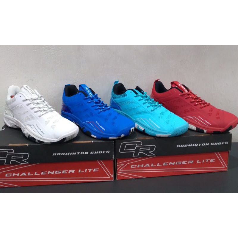 Jual Hi-Qua Sepatu Badminton Challenger Lite | Shopee Indonesia