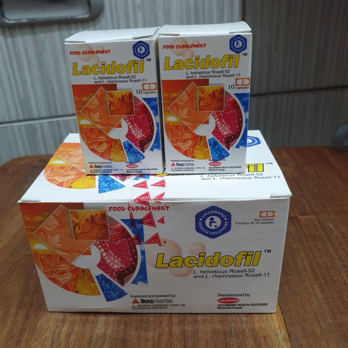 Jual lacidofil 10 kapsul | Shopee Indonesia
