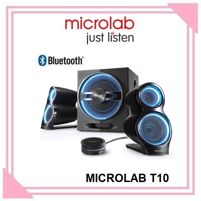 Jual Microlab T10 56 Watt RMS Wireless Bluetooth Gaming Speaker ...