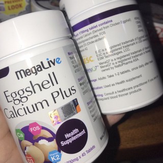 Jual Megalive Eggshell Calcium Plus (READY) | Shopee Indonesia