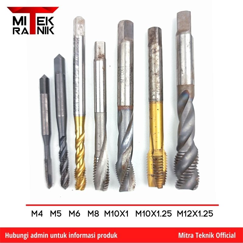 Jual Pembuat Drat Baut Busi Baut 7 - 17 Tap M4 M5 M6 M8 M10 M12 OSG YAMAWA TANOI Dll | Shopee ...