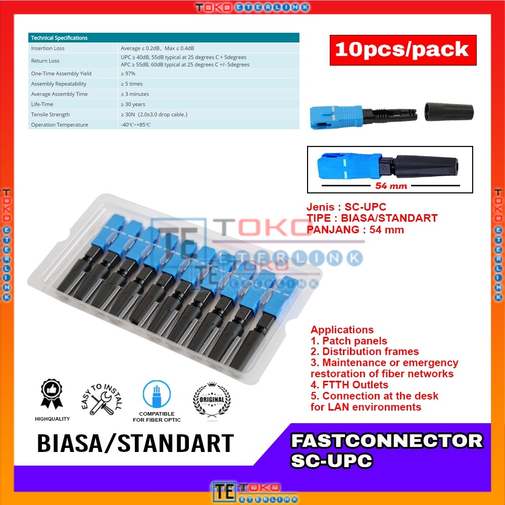 Jual fast connector model Biasa | Shopee Indonesia
