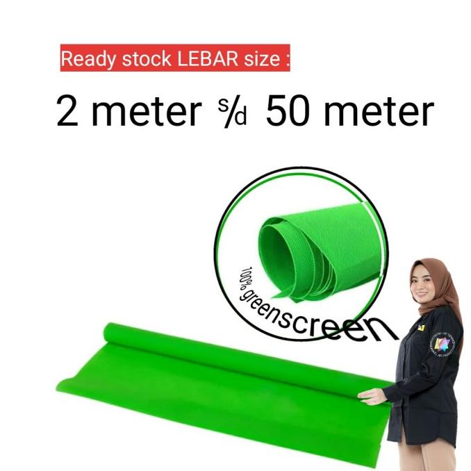 Harga green screen kain 10 meter Terbaru Okt 2024 |BigGo Indonesia