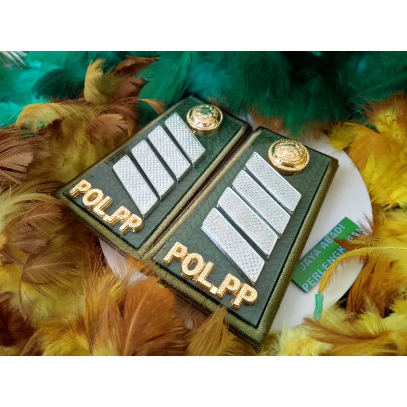 Jual Pangkat Pdh Pol PP 2D Kain Akrilik | Shopee Indonesia