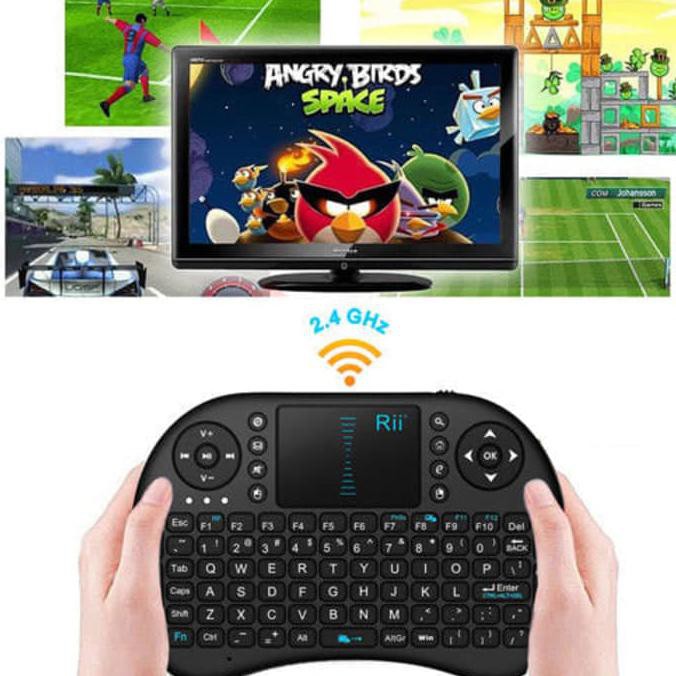 Jual Mini Keyboard Wireless I8 2.4G Handheld Keyboard For Pc Android Tv ...