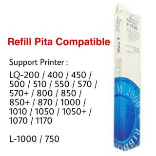 Jual Pita Printer New Ink 7755 Printer Dot Matrix Epson - Ribbon ...