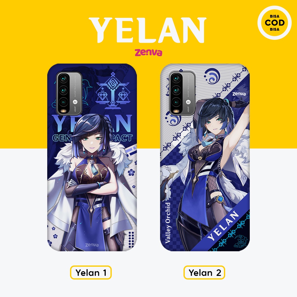 Jual Phone Casing soft case Genshin Impact Merch Yelan - Hardcase ...