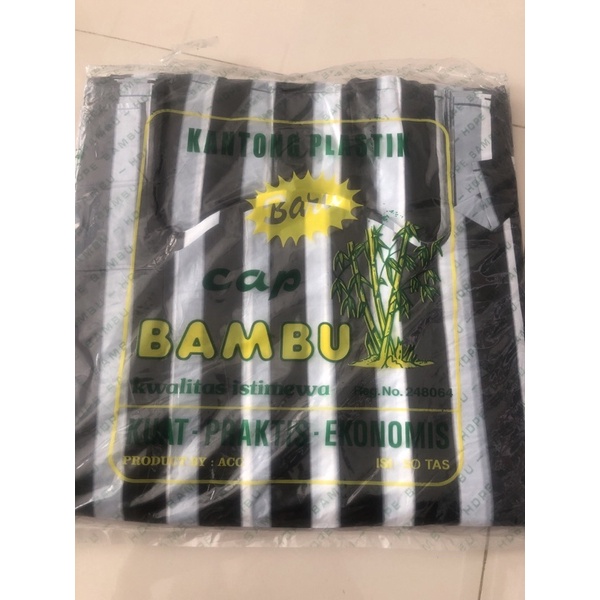 Jual Plastik Lorek BAMBU isi 50pcs | Shopee Indonesia