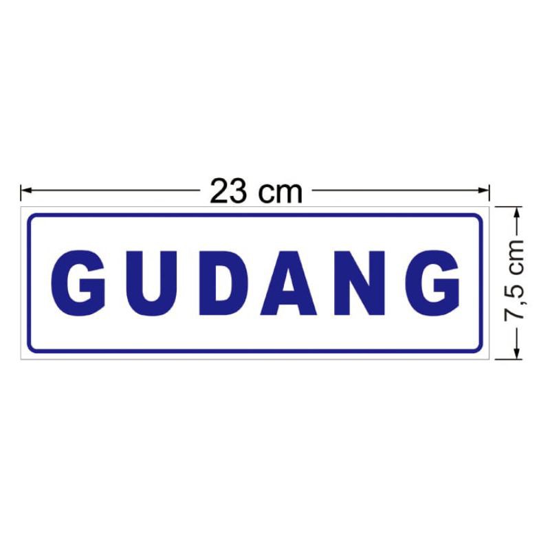 Jual STIKER GUDANG | Shopee Indonesia