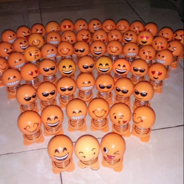 Jual Spring dol emoji LED ( bisa nyala ) Indonesia|Shopee Indonesia
