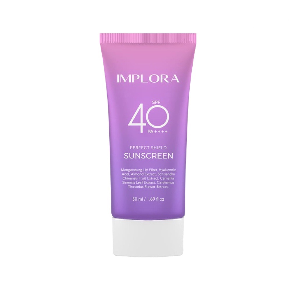 Jual Implora Perfect Shield Sunscreen SPF 40 PA+++ 50ML | Shopee Indonesia