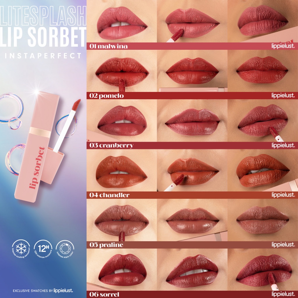 Jual WARDAH INSTAPERFECT LIP SORBET (4.2GR) | Shopee Indonesia