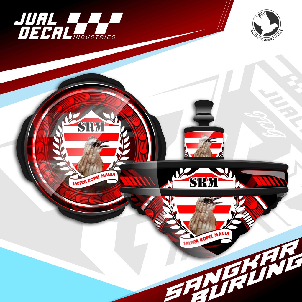 Jual Stiker Tebok Lovebird Custom Sticker Sangkar Burung Decal Kandang ...