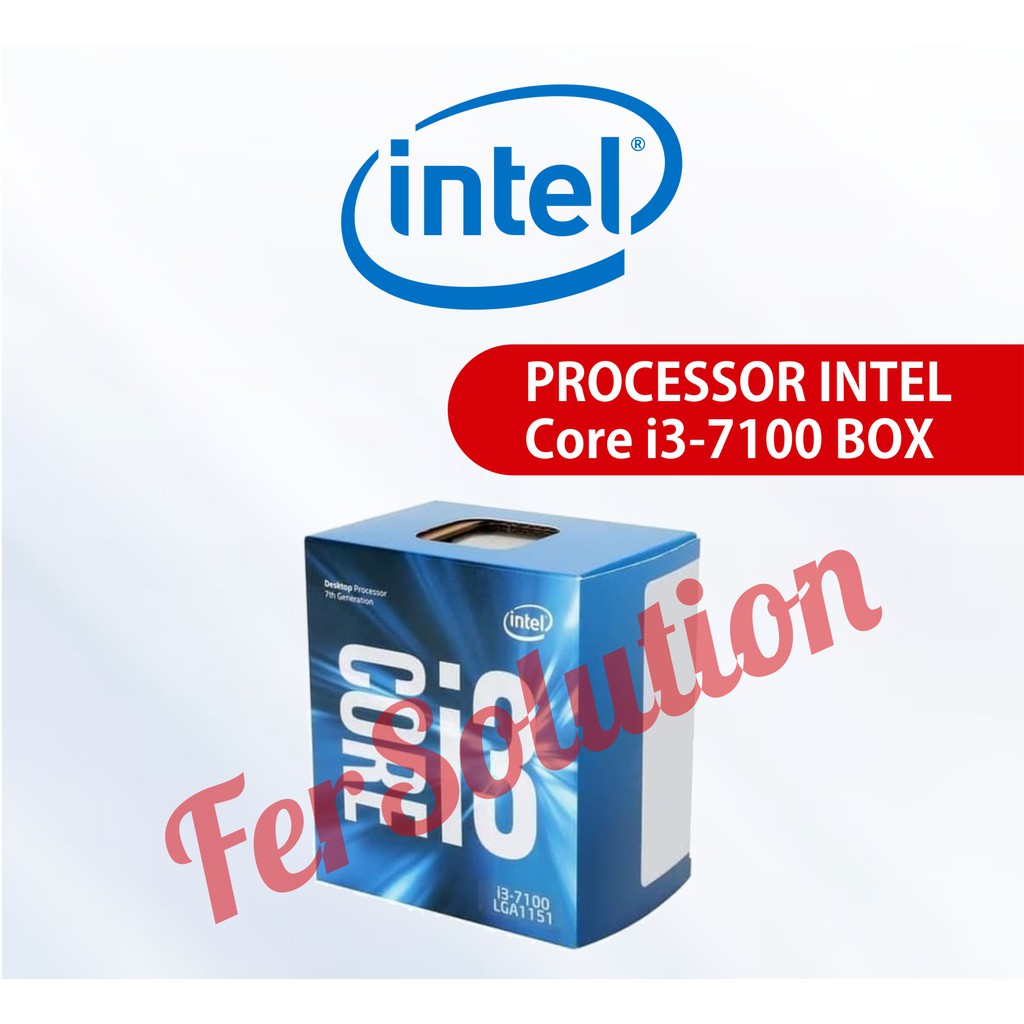 Jual Processor INTEL Core i3-7100 BOX | Shopee Indonesia