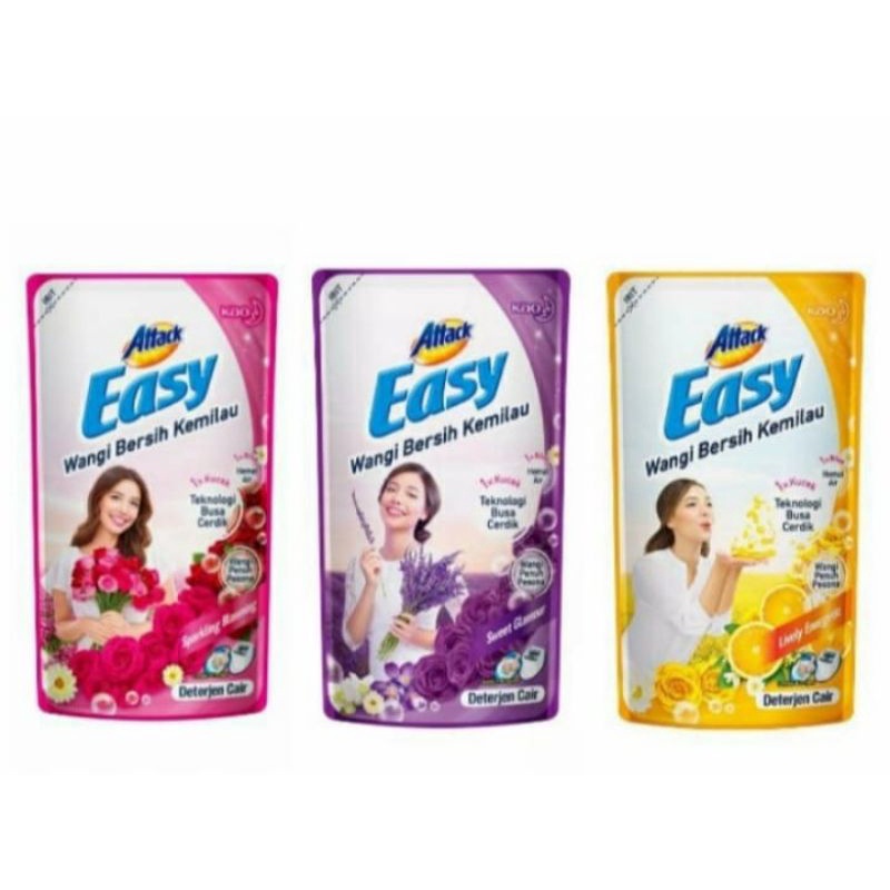 Jual ATTACK EASY DETERJEN CAIR 750 ML | Shopee Indonesia