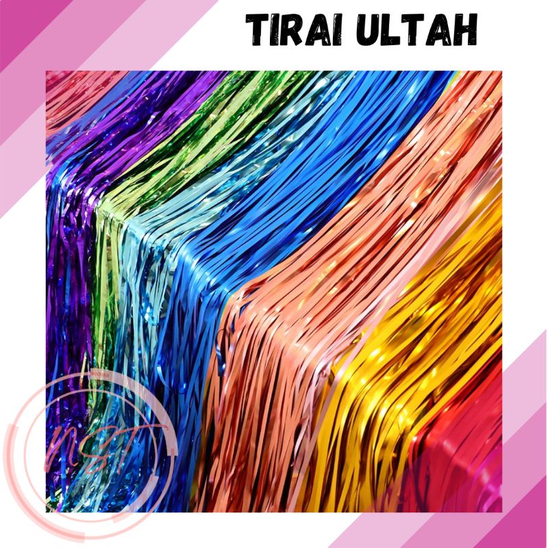 Jual Tirai Ultah Backdrop Hiasan Ulang Tahun Pesta Perayaan | Shopee ...