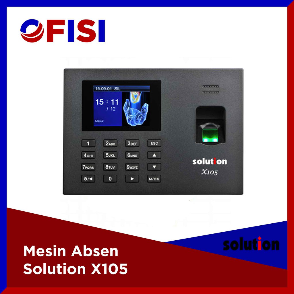 Jual Mesin Absen Solution X105 | Shopee Indonesia