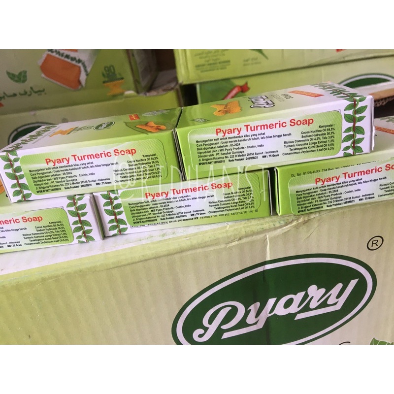 Jual Sabun arab pyary (turmeric soap) | Shopee Indonesia