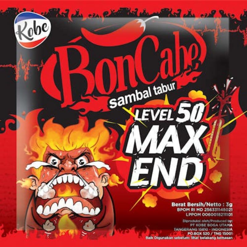 Jual Bon cabe level 50 kemasan sachet Indonesia|Shopee Indonesia