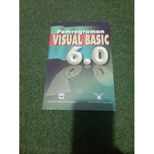 Jual BUKU PEMROGRAMAN VISUAL BASIC 6.0 wahana komputer semarang | Shopee Indonesia