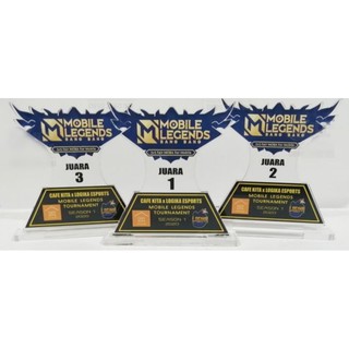 Jual plakat pubg, plakat freefire, plakat custom, trophy custom, trophy ...