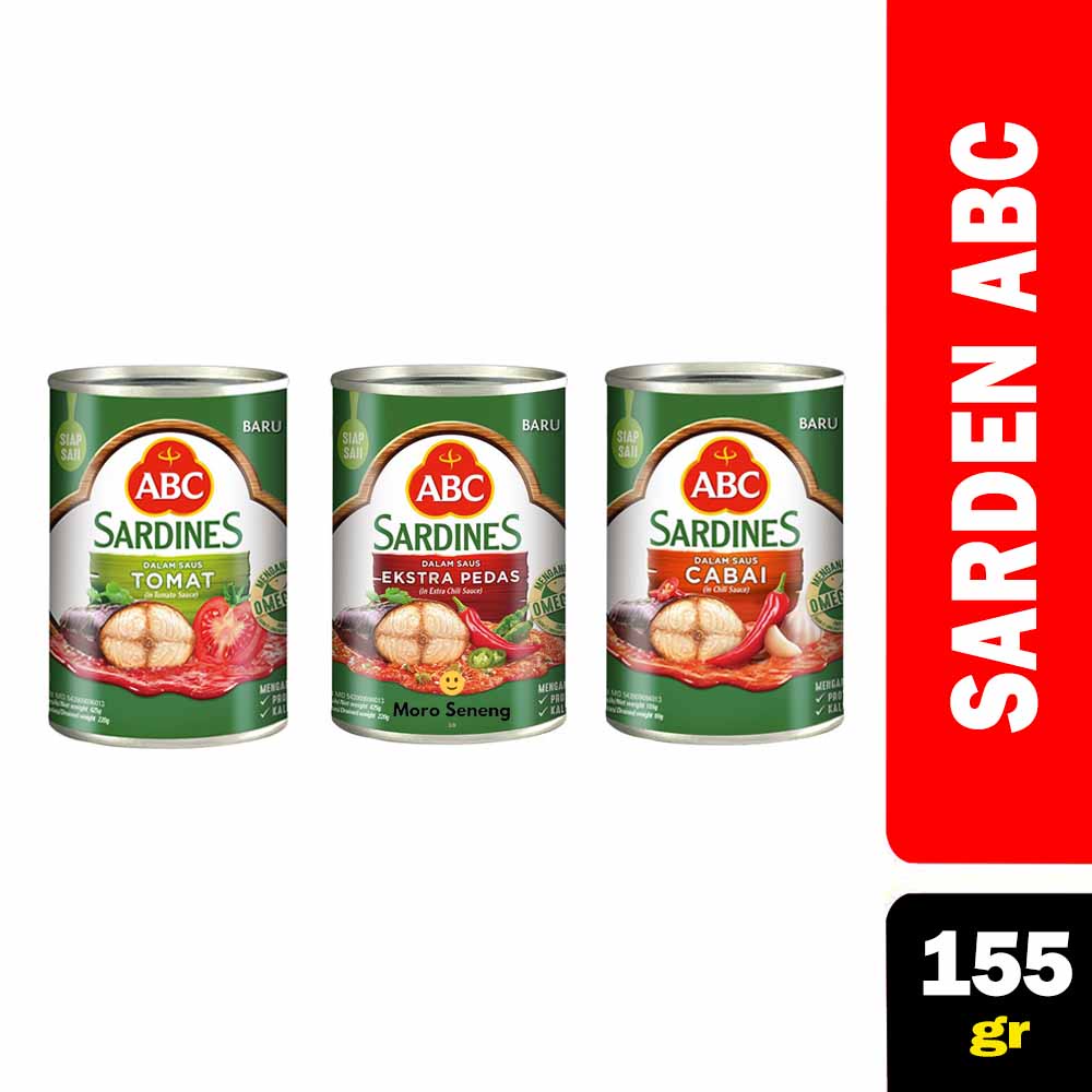 Jual Sarden ABC SardineS - 155g | Shopee Indonesia