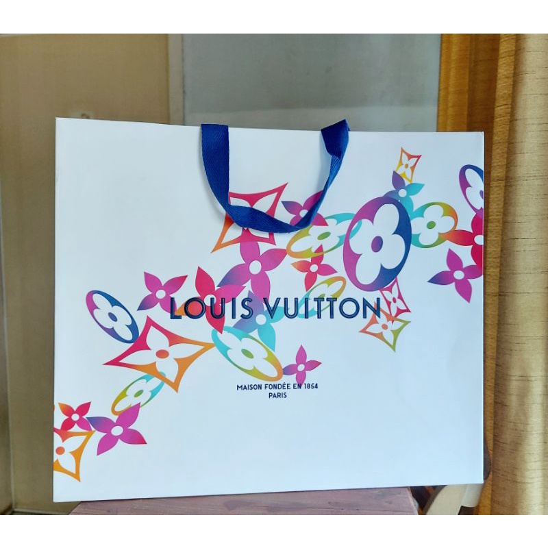 Jual Louis Vuitton Paperbag Authentic LV paper bag original | Shopee ...