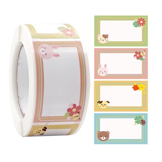 Jual stiker label kosong persegi panjang 250 pcs dan 50pcs utk label ...