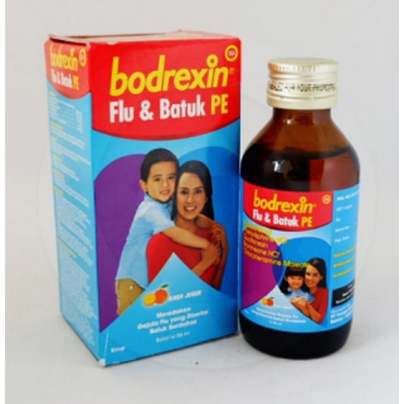 Jual BODREXIN SYRUP FLU DAN BATUK PE ANAK BERDAHAK 56ML | Shopee Indonesia